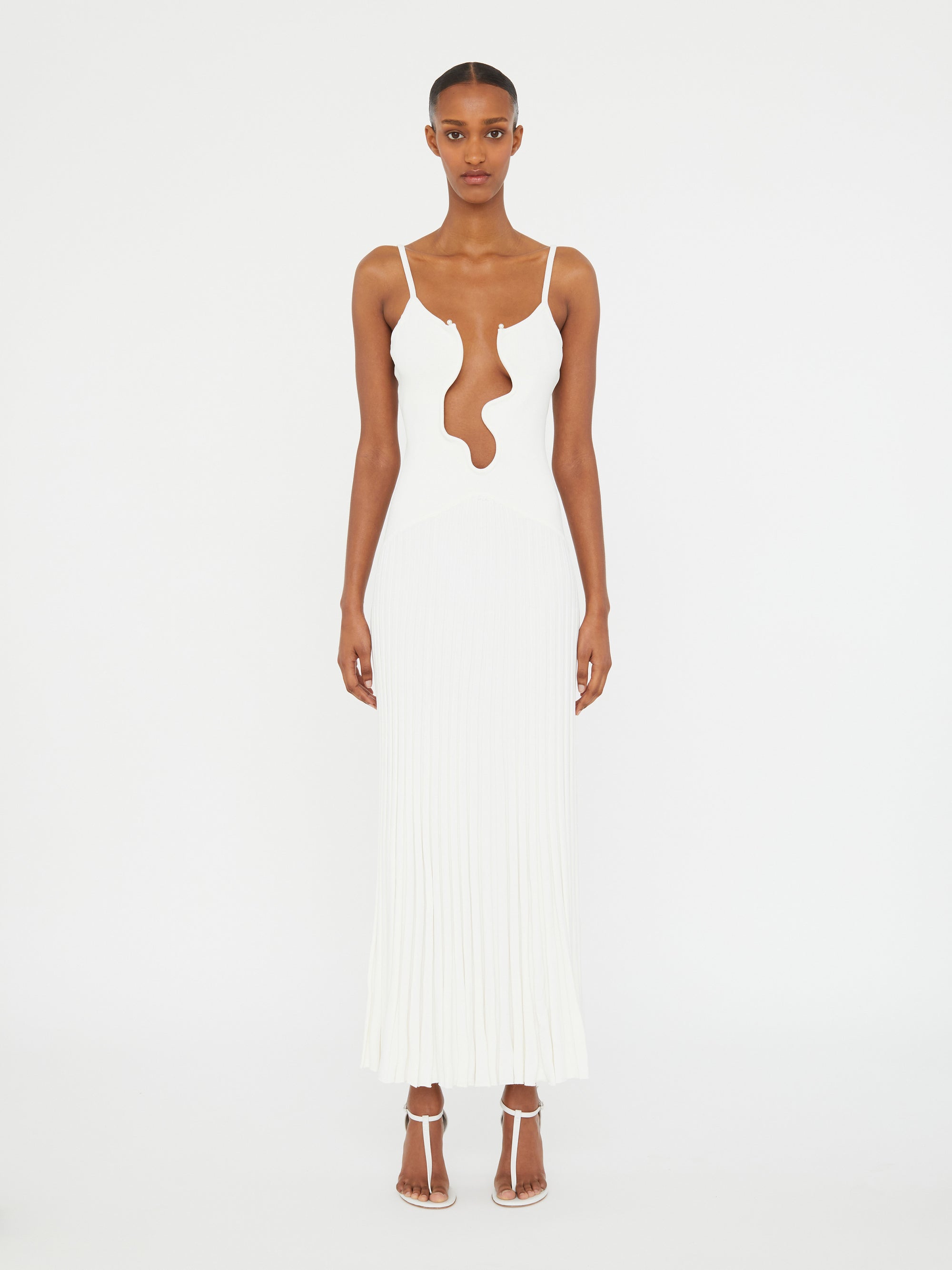 Christopher Esber | Salacia Wire Sunray Dress White