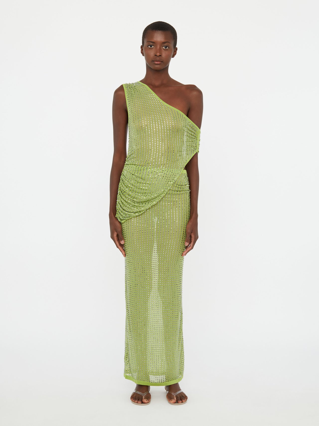 Christopher Esber | Cirrus Cutaway Shoulder Dress