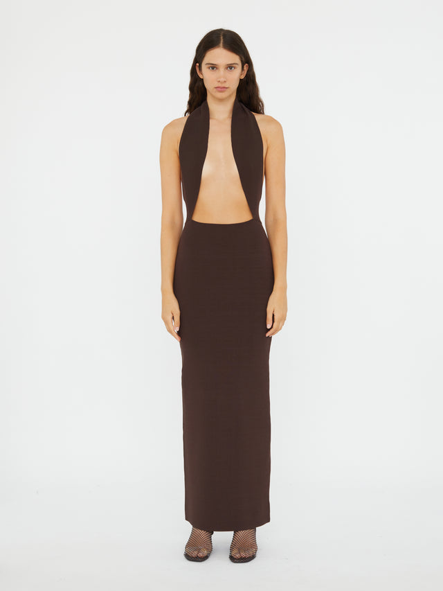 Christopher Esber | Slope Knit Halter Dress