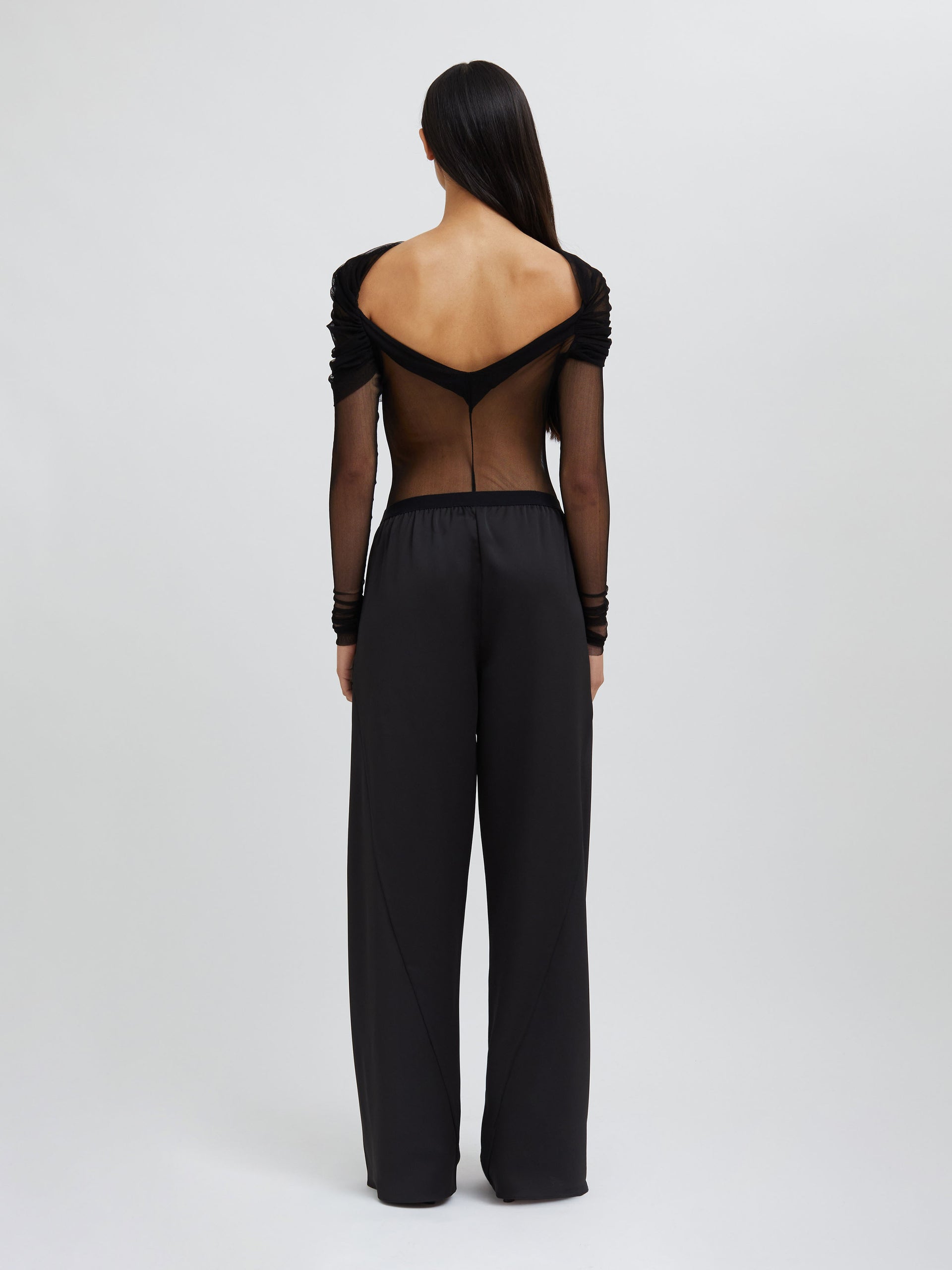 Christopher Esber | Veiled Top Black