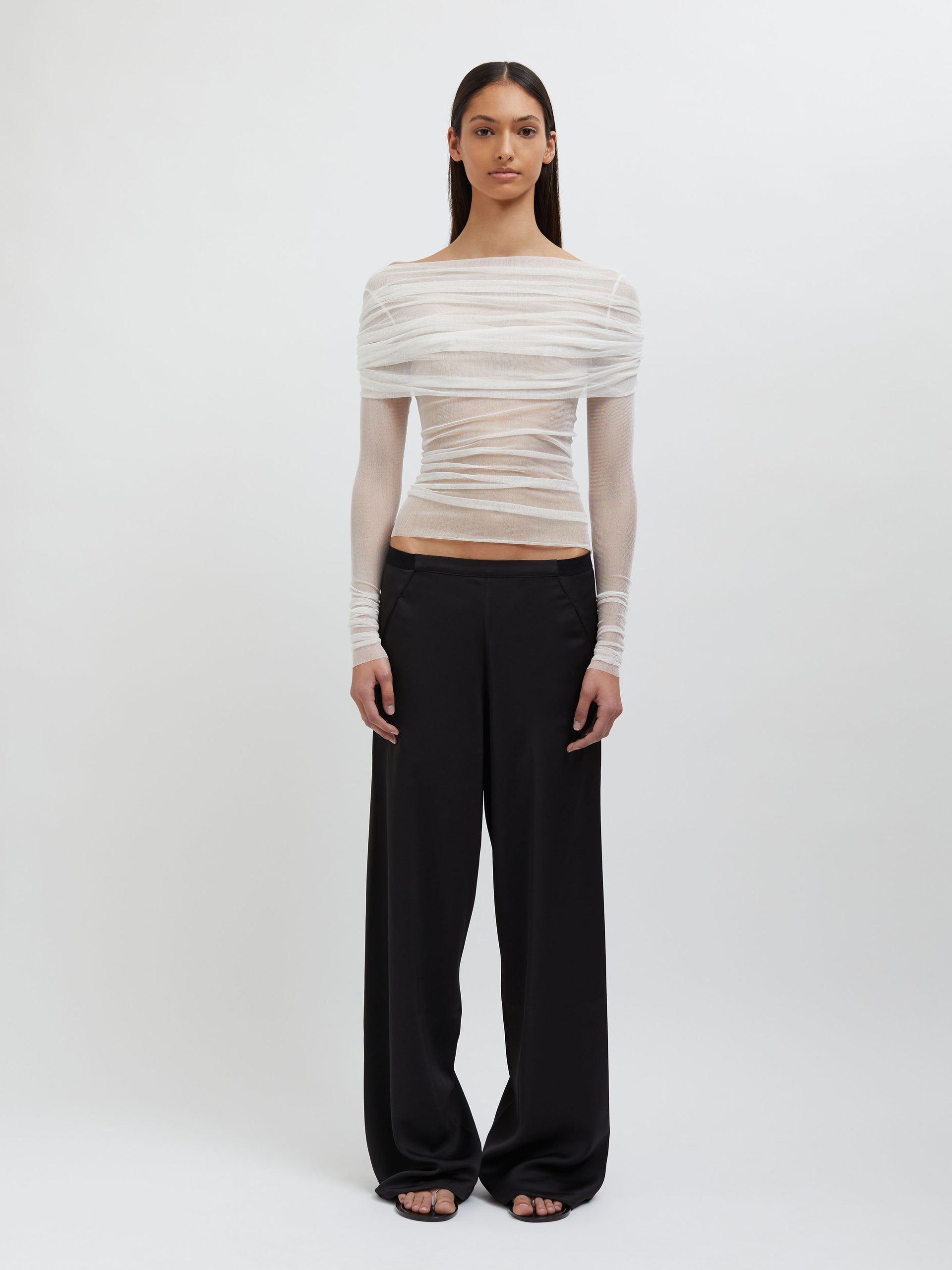 Christopher Esber | Veiled Top White