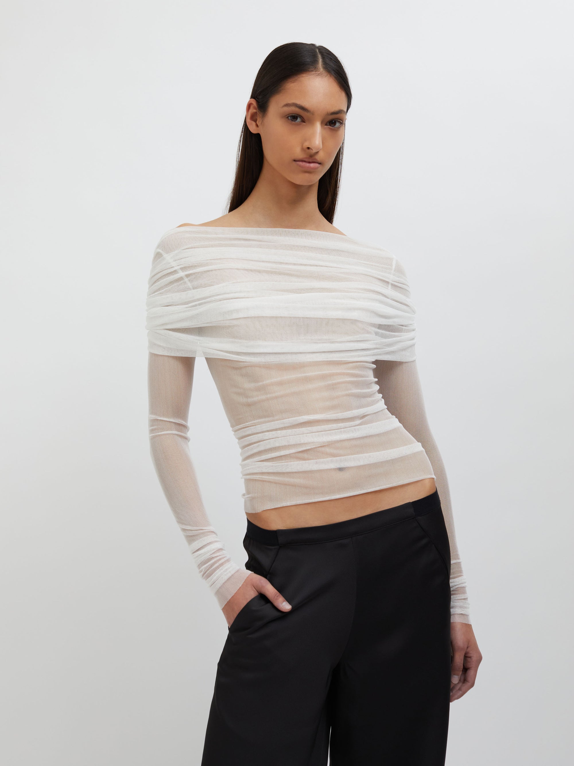 Christopher Esber | Veiled Top White