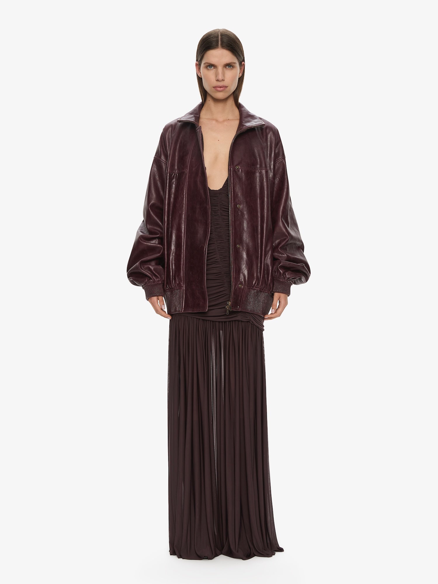 Christopher Esber | Devon Leather Bomber Jacket